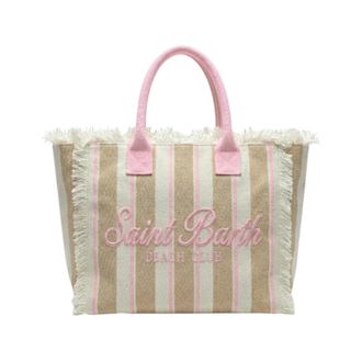 MC2 Saint Barth Femme, Sacs, Beige, Taille: ONE Size Beach Club Tote