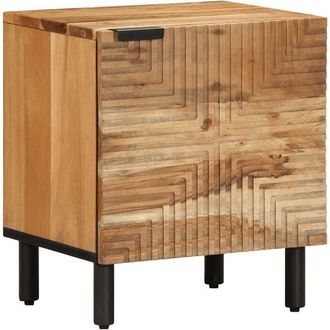 vidaXL Nachttisch 40x33x46 cm Massivholz Akazie Vidaxl