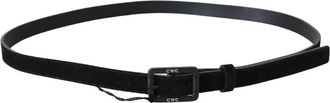 Costume National unisex, Accessoires, Noir, Taille: ONE Size Basic Belt
