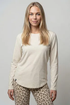 Alife And Kickin Langarmshirt Damen LeabellaAK A Langarmshirt, Shirt leichtes Jersey-Oberteil aus Bio-Baumwolle mit Rundhals