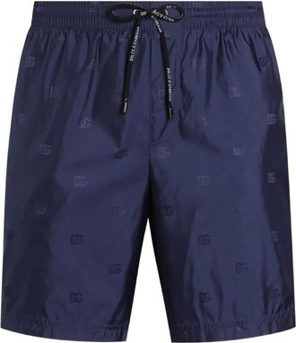 Dolce & Gabbana Homme, Maillots de bain, Bleu, Taille: 2XL Short de bain