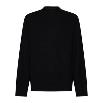 Jil Sander Wollpullover - - Knitwear - Herren - Schwarzk - XL
