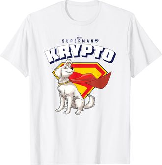 DC Comics Superman Krypto Cape Flowing T-Shirt