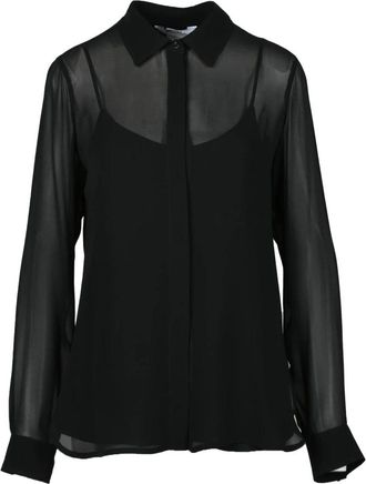 Max Mara Femme, Blouses et Chemises, Noir, Taille: 36 FR Chemise