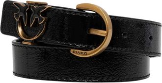Pinko Pinko, unisex, Accessoires, Noir, Taille: XS Tamboril H2.5 Belt
