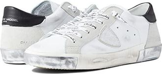 Philippe Model SNEAKERS Uomo PHILIPPE MODEL PARIS PRLU MA02 PARIS X FOXY LAMINE BLANC ARGENT