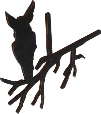 Valiclud Halloween Türrahmen Deko aus Massivem Holz Stabile Fledermaus-Ecke für Tür Schrankrahmen Kreative Wandskulptur Vielseitig als Jahreszeitliche und Ganz