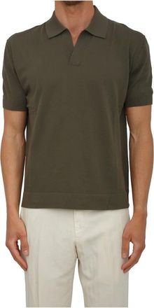 Paolo Pecora Homme, Tops, Vert, Taille: XL Maglia A Polo