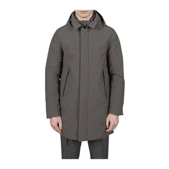 Hetreg&oacute; Parka Edgar - Homme - Manteaux - Gris - Taille: L