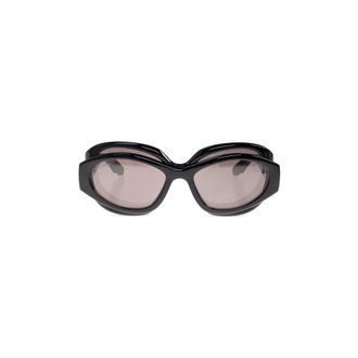 Balenciaga Superbusy Runde Sonnenbrille - - Accessories - unisex - Schwarzk - ONE SIZE