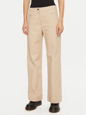 Champion Stoffhose 117562 Beige Straight Leg