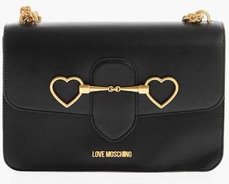 Moschino LOVE Chain and Clamp Shoulder Bag size Unica
