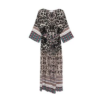 Pierre-Louis Mascia Geometric-Pattern Maxi Dress - - Dresses - Damen - Mehrfarbig - M