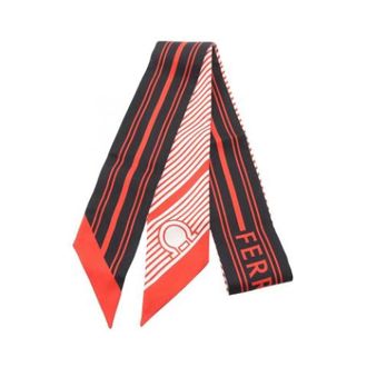 Ferragamo Pre-owned Silk Scarf - Femme - Pre-owned - Multicolore - Taille: ONE Size