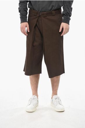 Givenchy Cotton-Blend Shorts with Front Pleats size 48