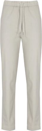 PANICALE Panicale, Femme, Pantalons, Beige, Taille: 46 FR Pantalon Slim &agrave; Cordon de Serrage