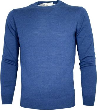 Cashmere Company Cashmere Company, Homme, Pulls, Bleu, Taille: 2XL Maglia Girocollo