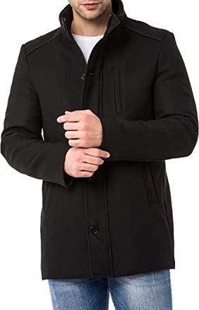 Red Bridge Redbridge Manteau trench pour homme, Noir, XXL