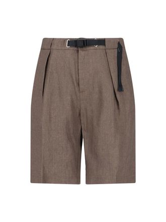 White Sand G&uuml;rtel Shorts