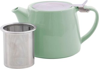 Point-Virgule Teekanne mit Teesieb - Salbeigr&uuml;n matt - 500ml