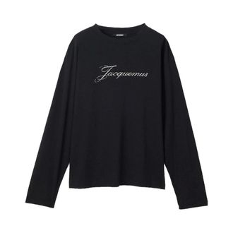 Jacquemus Homme, Tops, Noir, Taille: XL Long Sleeve Hauts