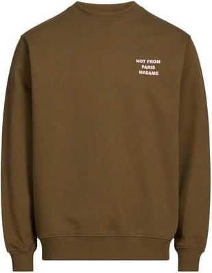 Dr&ocirc;le de Monsieur Sweat col rond en coton