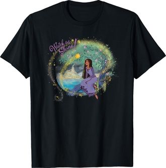 Disney Wish Asha and Star Rosas Castle Watch Us Shine T-Shirt
