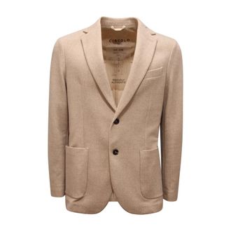 Circolo 1901 Cn4522 Giacca Interno Felpato Jacke - - Suits - Herren - Beige - XL