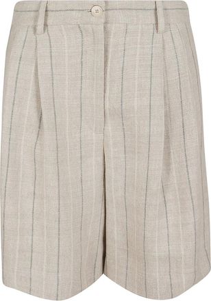 Antonelli Femme, Shorts, Beige, Taille: 38 FR Prin Bermuda