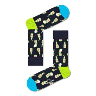 Happy Socks Unisex Biersocke Socken, Blau, Gr&uuml;n, Wei&szlig;, Rot, M/L