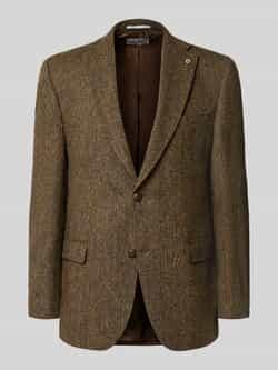 Carl Gross Slim Fit 2-Knopf-Sakko mit Pattentaschen Modell Theo