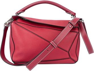 Loewe Crossbody Bags - Loewe Pink Leather Puzzle Handbag - Gr. unisize - in Gold - für Damen