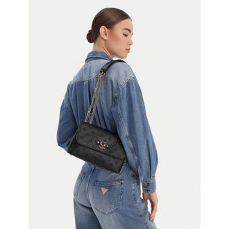 Guess Handtasche Guess Dita HWPD76 02210 Schwarz