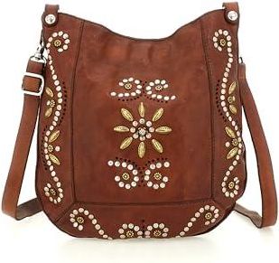 Campomaggi Sac à Bandoulière Siena COGNAC