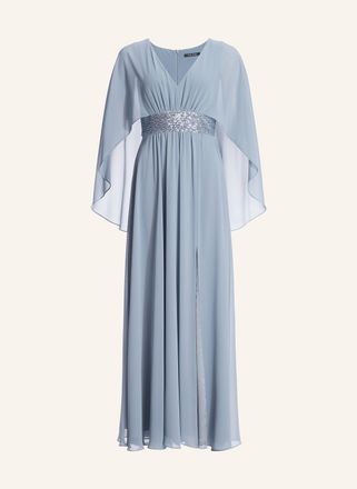 Swing Swing Abendkleid Mit Pailletten blau