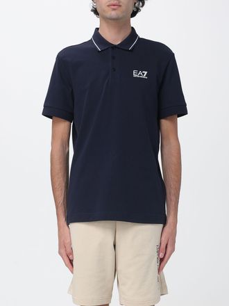 Emporio Armani Polo Homme couleur Bleu
