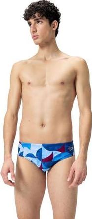 Speedo Maillot de bain pour homme 8 cm Bleu Taille 30, bleu/rose, 42