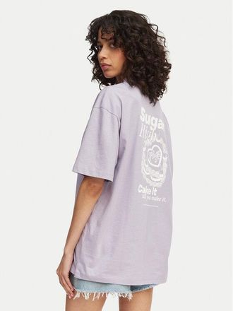 HUGO BOSS T-Shirt Tee 50560772 Violett Oversize