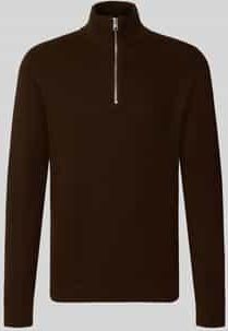 Selected Regular Fit Troyer aus reiner Baumwolle Modell DANE