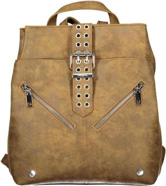 Desigual Rucksack mit Nieten-Schnalle - - Bags - Damen - Braun - ONE SIZE