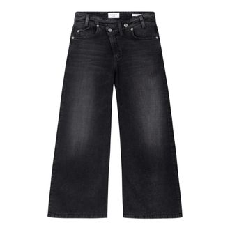 Cambio Baggy Asymmetrical - - Jeans - Damen - Schwarzk - M L30