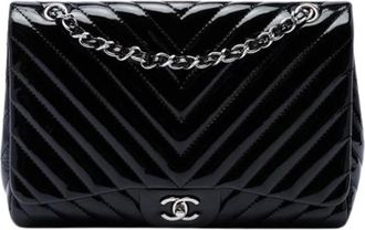 Chanel Sac bandouli&egrave;re vintage doccasion - Femme - Pre-owned - Noir - Taille: ONE Size