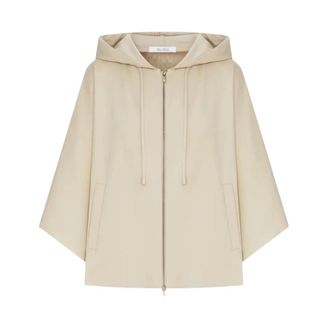 Max Mara Mxmfidato Kapuzenpullover Kurz - - Jackets - Damen - Beige - 2XS