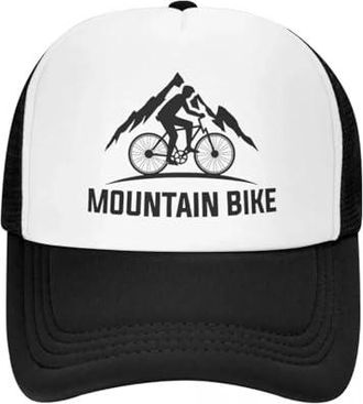Generic Casquette de Baseball personnalis&eacute;e pour VTT Style Hip hop Unisexe Ajustable id&eacute;ale Les Cyclistes et Amateurs Sports Plein air l&eacute;t&eacute;