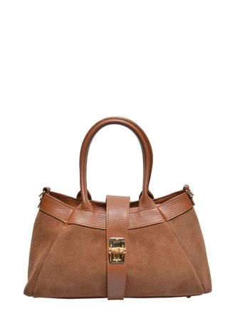Isabella Rhea COGNAC Rindsledertasche