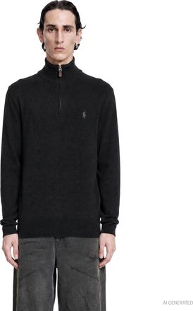 Ralph Lauren Quarter-zip Wool Pullover