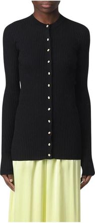 Jil Sander Femme, Pulls, Noir, Taille: 38 FR Cardigans