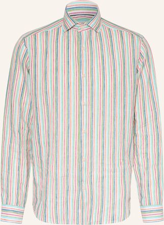 Eton Leinenhemd Casual Fit blau