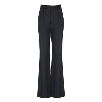 Vivienne Westwood Woll-Palazzo-Hose - - Trousers - Damen - Blau - M