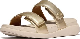 FitFlop Fitflop F-Mode Go Polyurethan Damen Platino Sandalen
